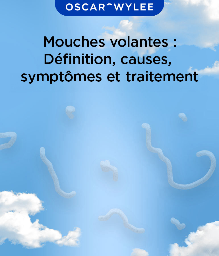 Mouches volantes : Définition, causes, symptômes et traitement