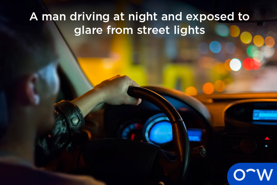 Night Driving and Vision Glasses